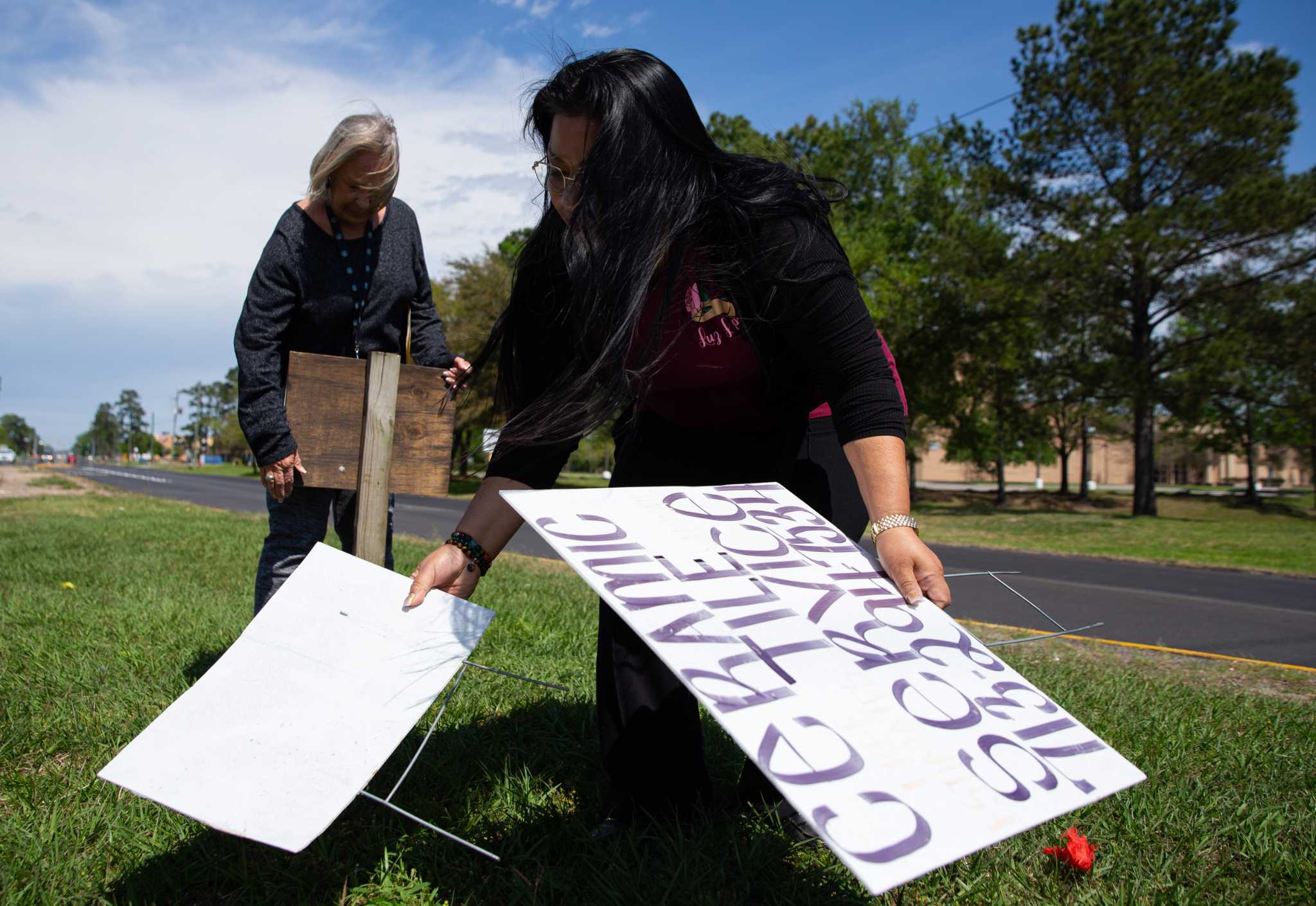 Houston's full of illegal bandit signs. What are they?