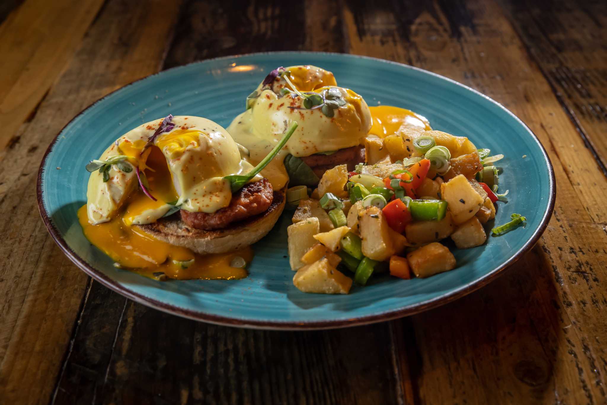 Yo Egg A Vegan Egg With An Oozy Yolk Debuts At Bay Areas Sky Cafe