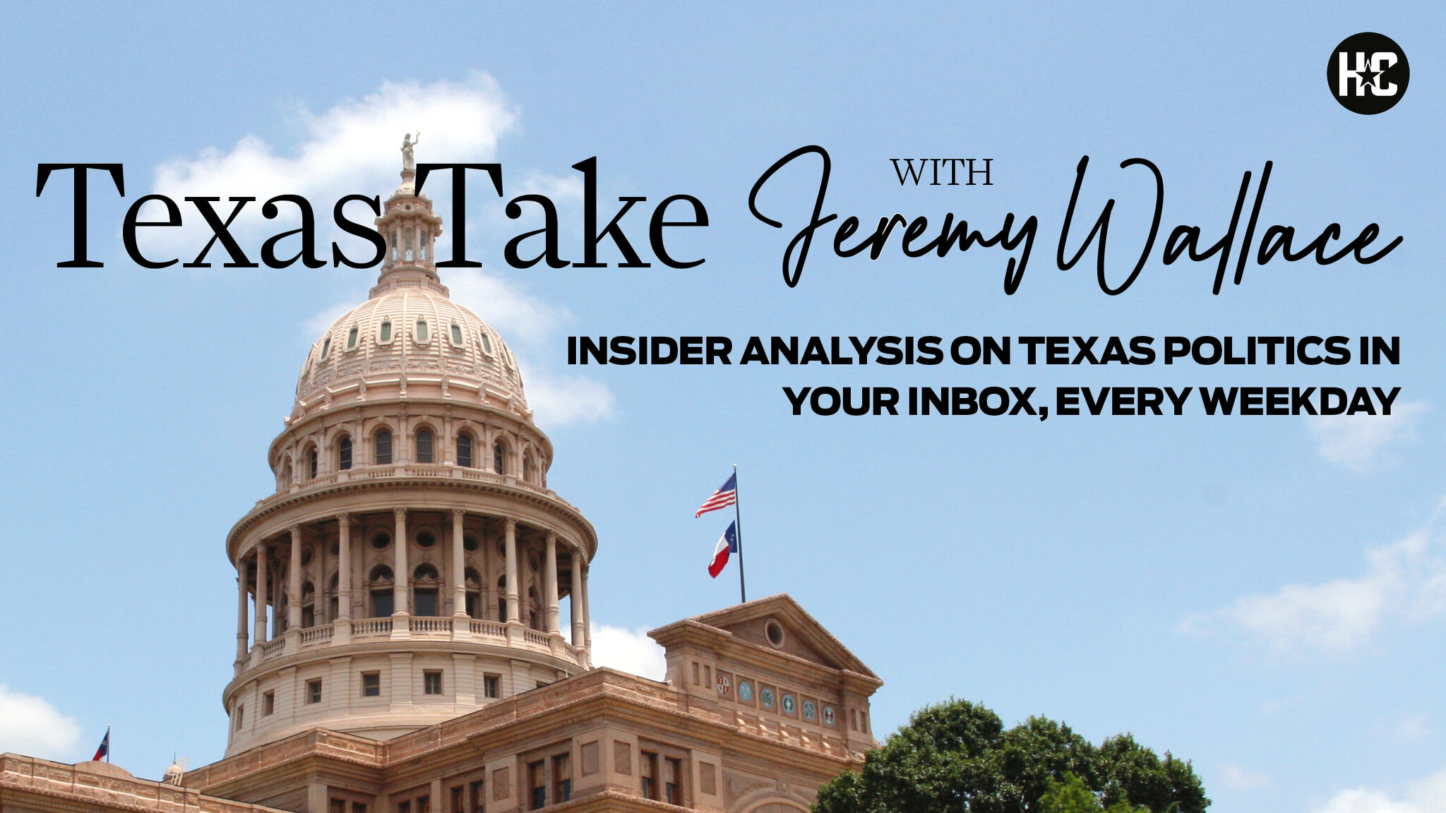 Texas Take with Jeremy Wallace newsletter launches with politics news