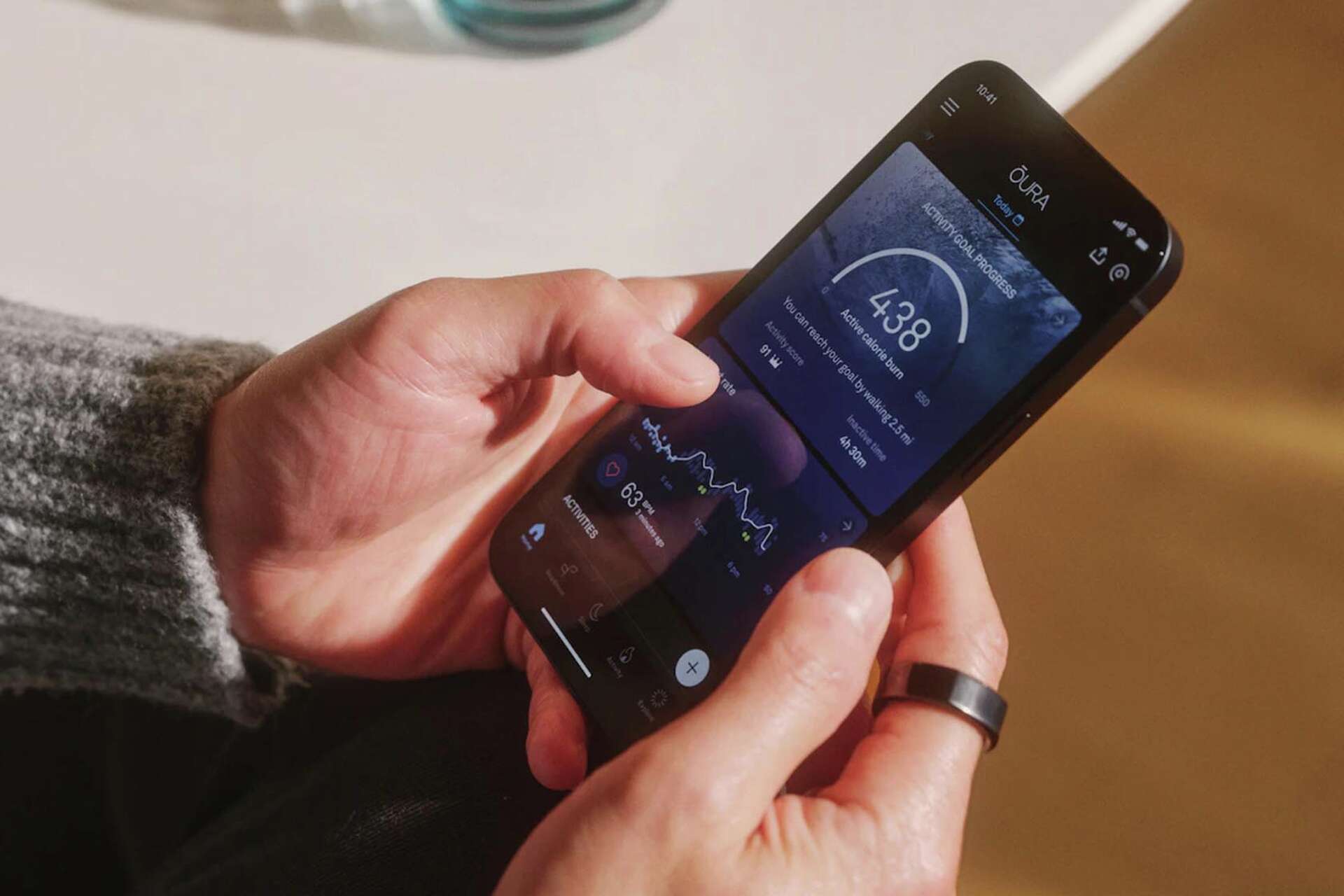 The Oura Gen3 Horizon ring just got a ton of new sleep features