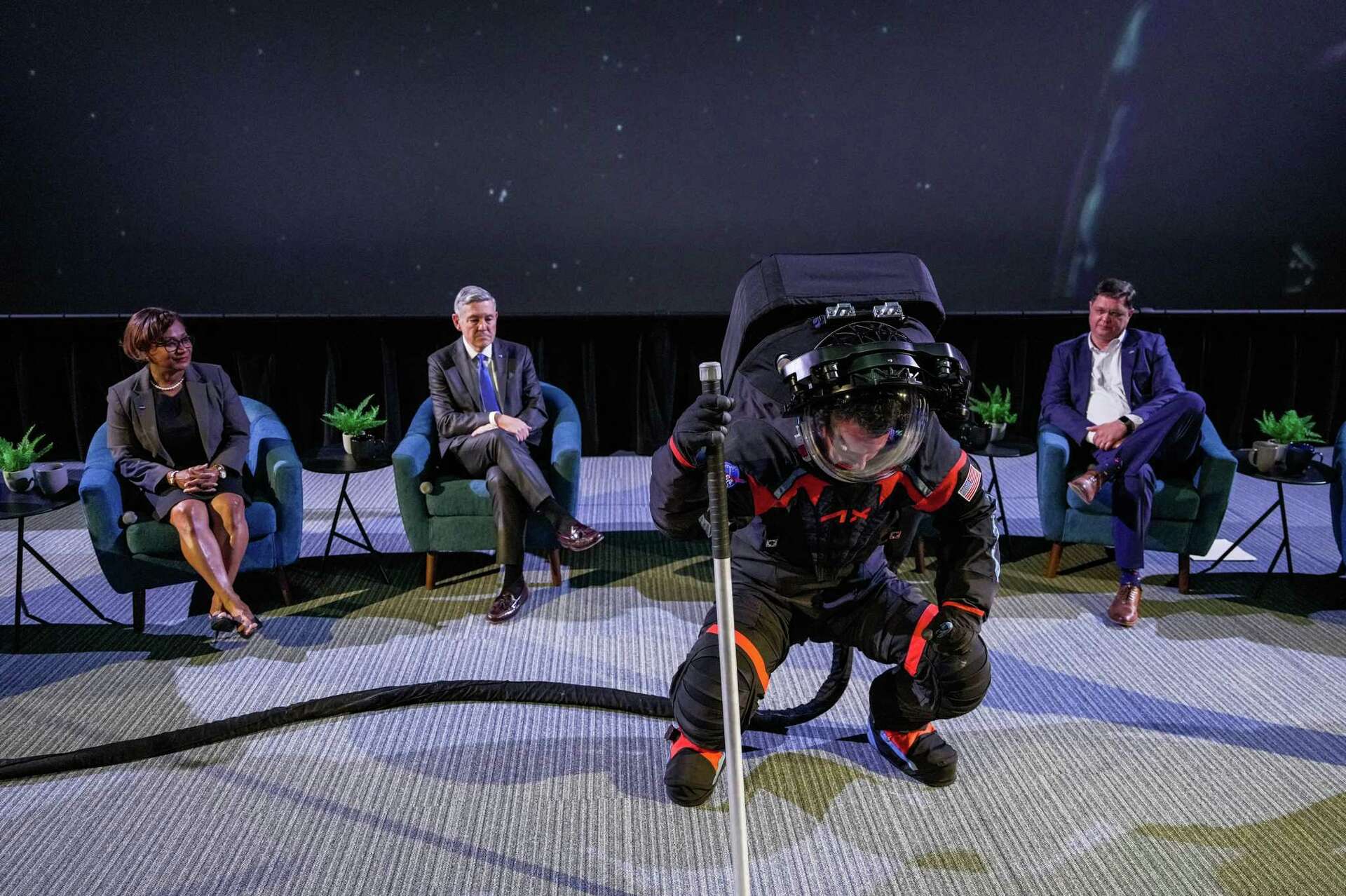 Houston's Axiom Space behind new NASA moon mission spacesuit prototype
