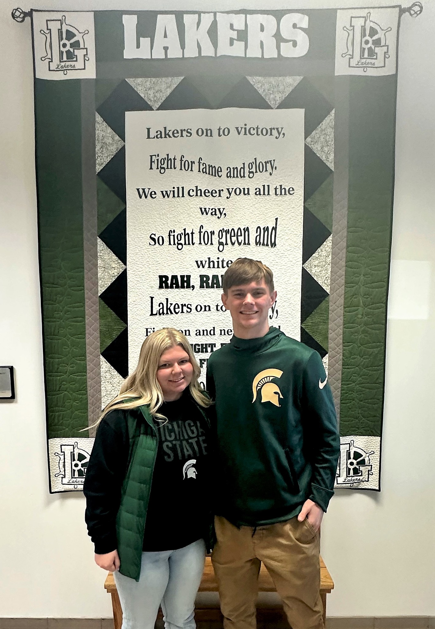 Laker's Hueschen Scholarship goes to two students