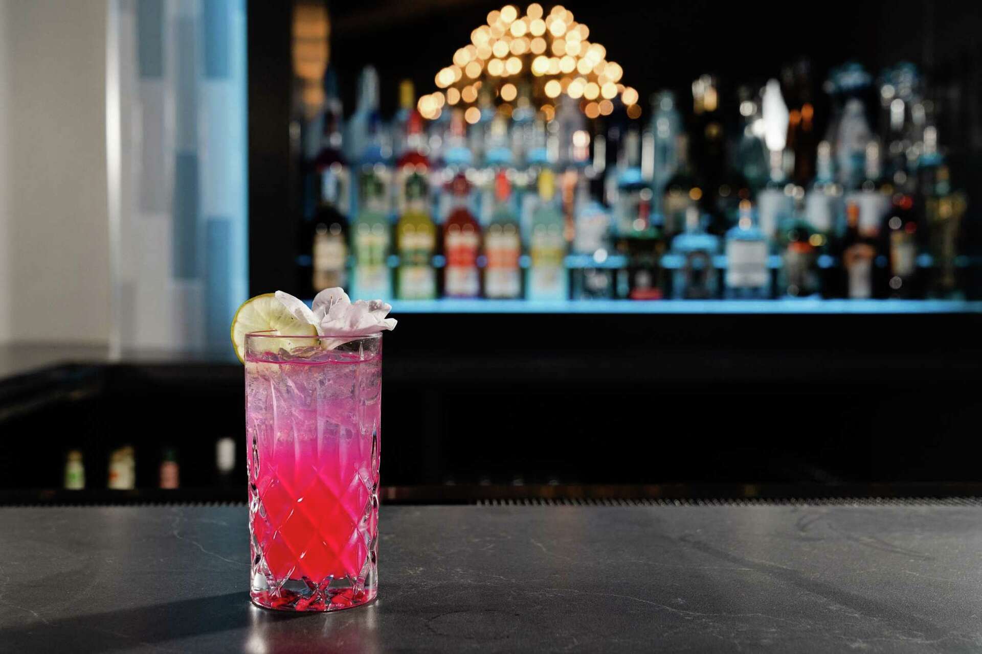 Upscale bar with posh design and cocktails on tap opens in Heights
