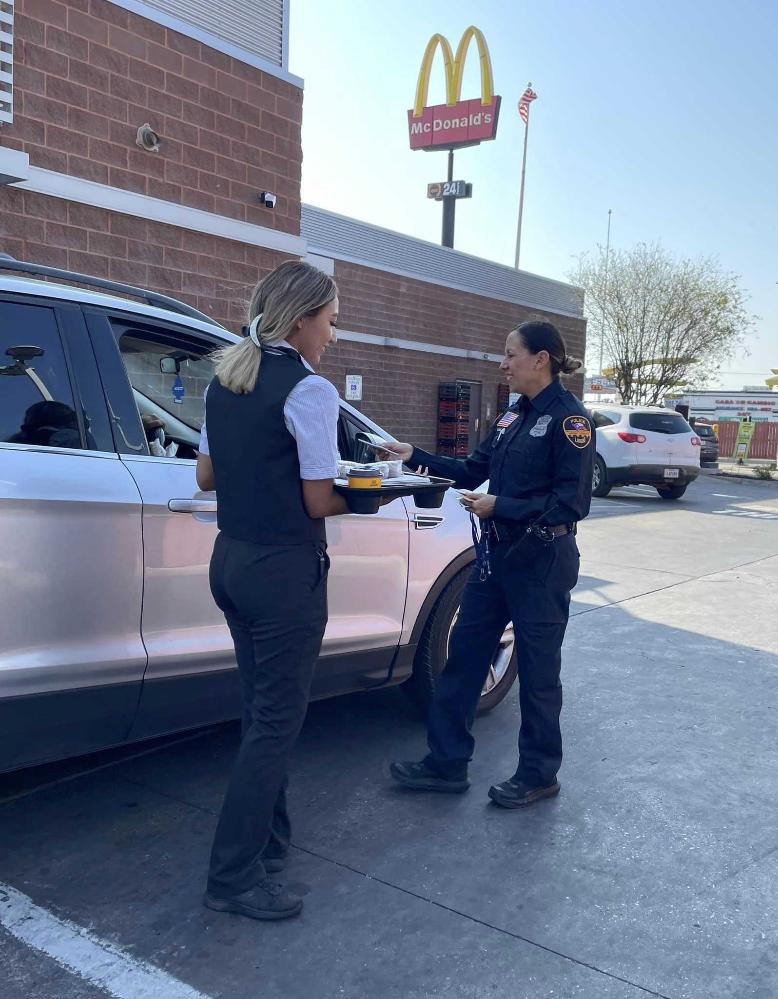 Laredo Police Department hosting Coffee with a Cop at McDonald's