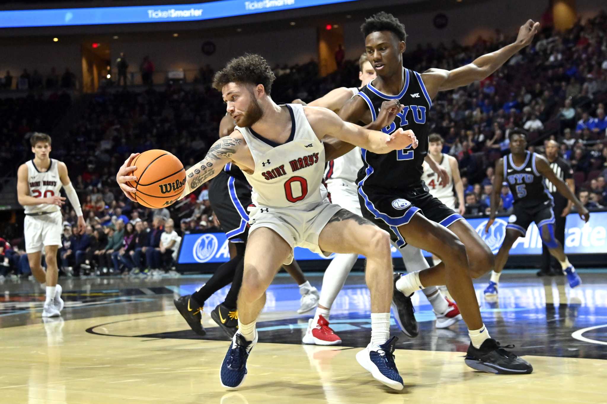 How Logan Johnson’s devotion to his family was a boon for St. Mary’s