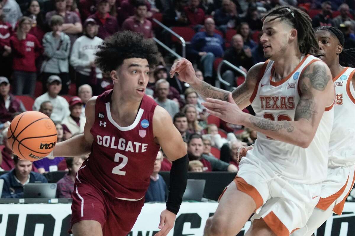 NCAA Tournament: Texas pulls away late to defeat Colgate