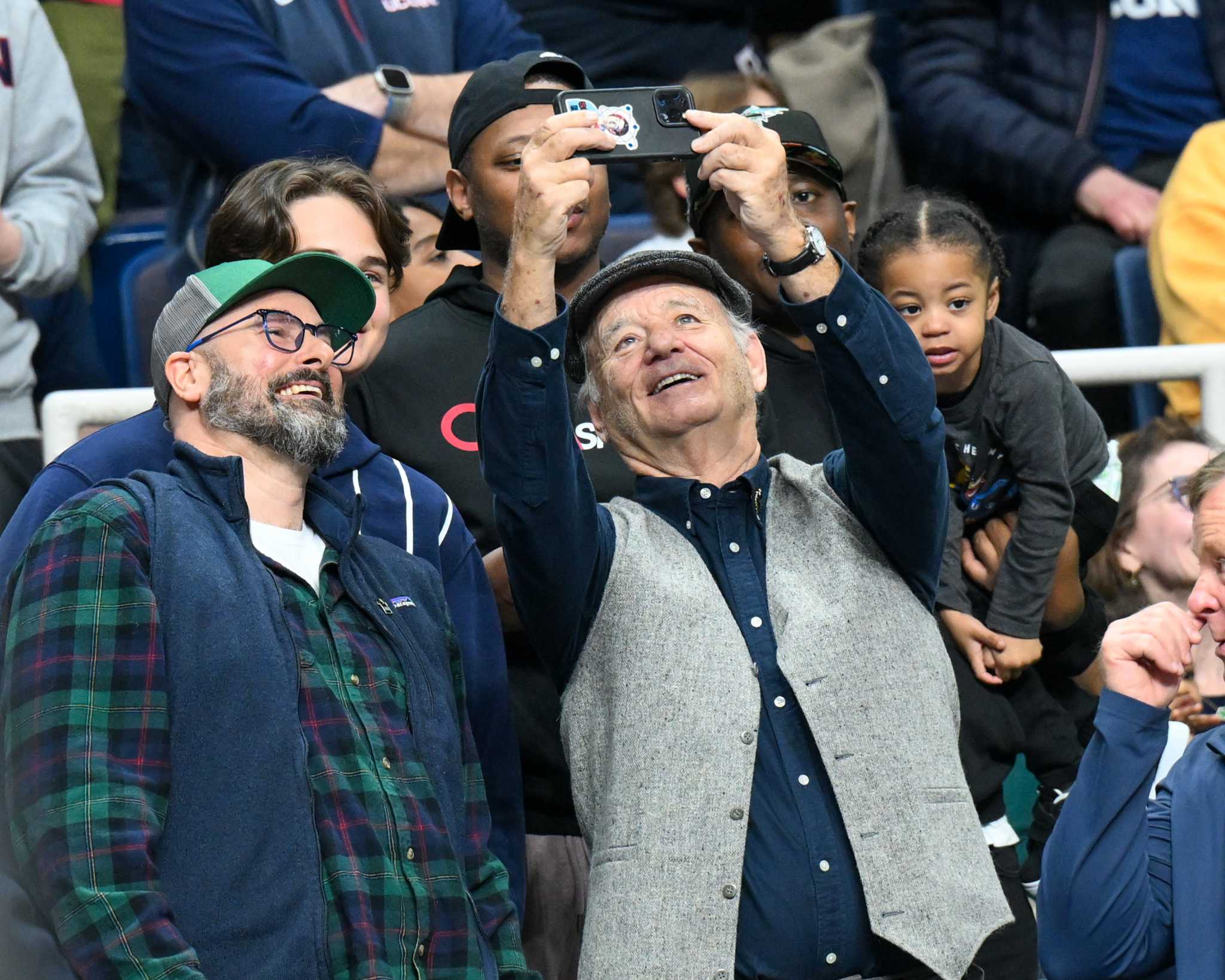 NCAA Superfan Bill Murray Among The Crowds In Albany For Tournament NCAA Superfan Bill Murray Among The Crowds In Albany For Tournament