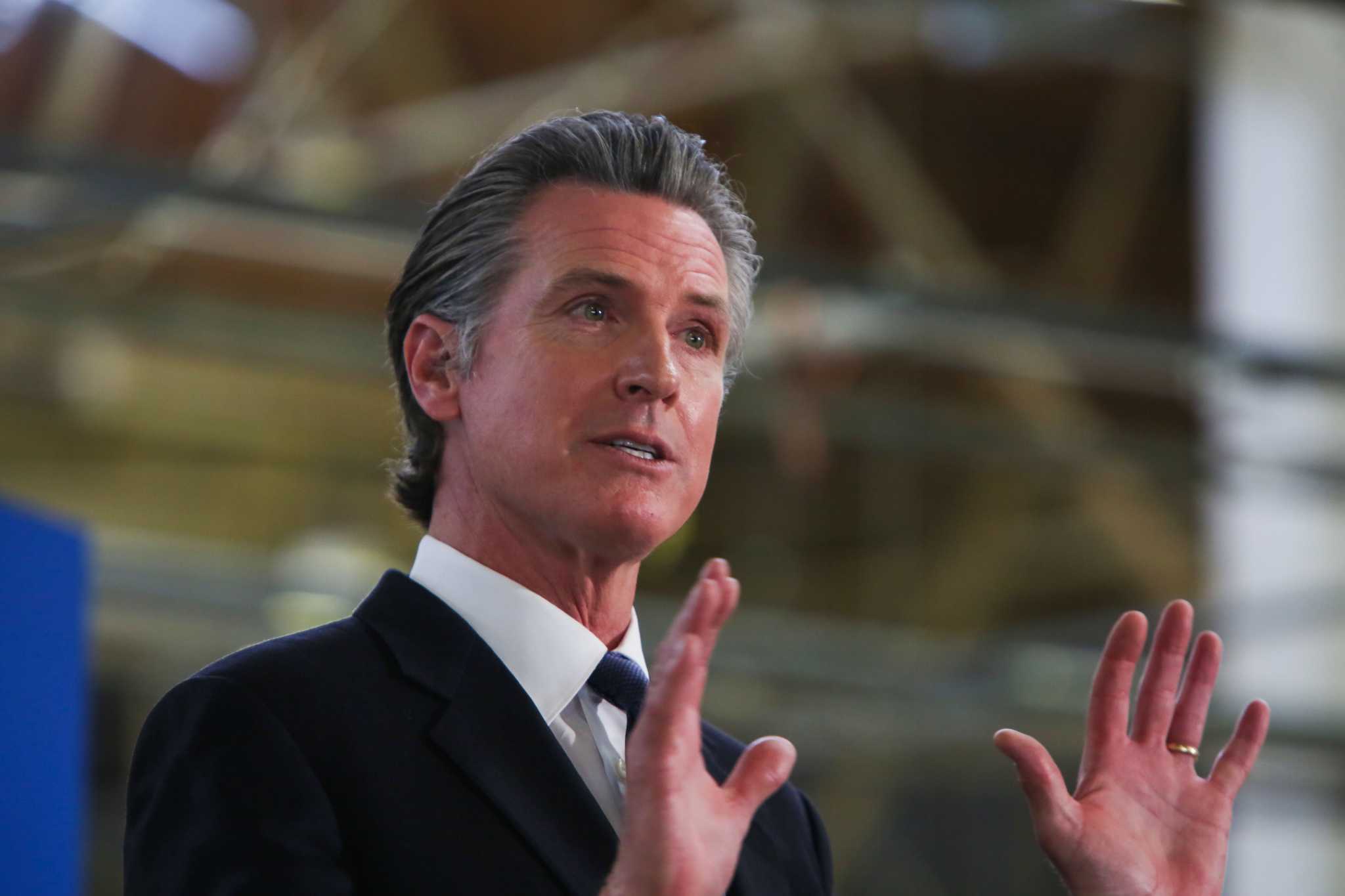 Gavin Newsom makes surprise visit to SF's Tenderloin to talk fentanyl