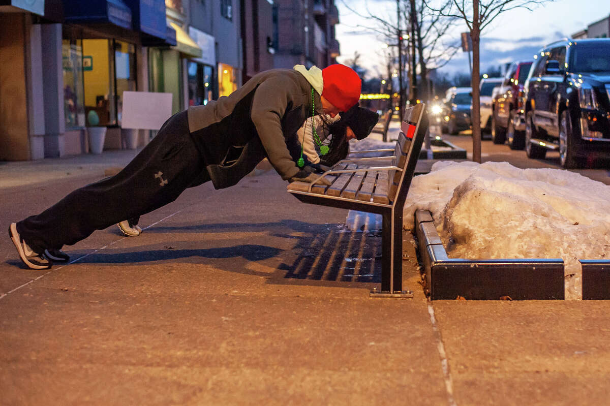 Midland area residents strut around town in Shamrock Sip and Strut