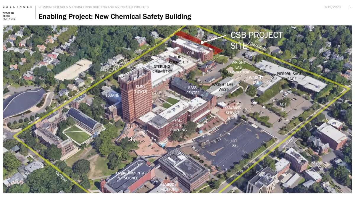 Yale’s chemical storage OK’d, part of $365M building project