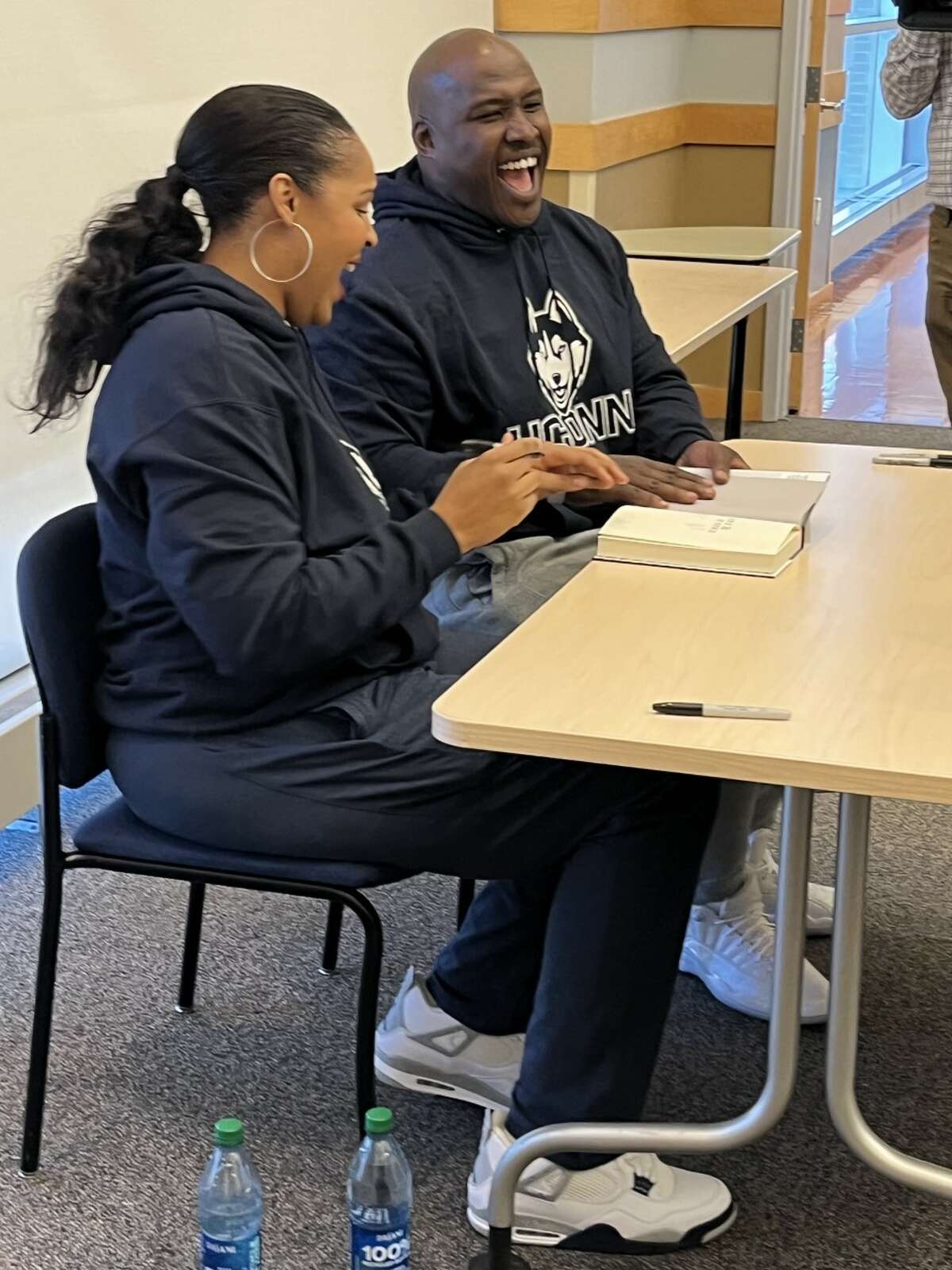 UConn legend Maya Moore was on hand as Huskies beat Baylor