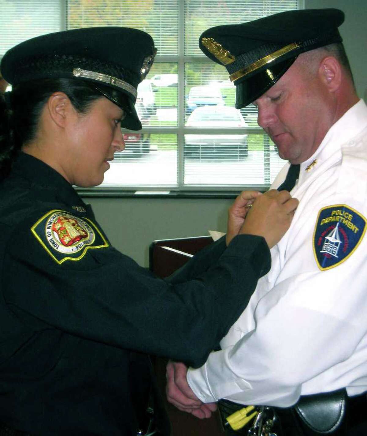 New Milford police chief welcomed with flourish