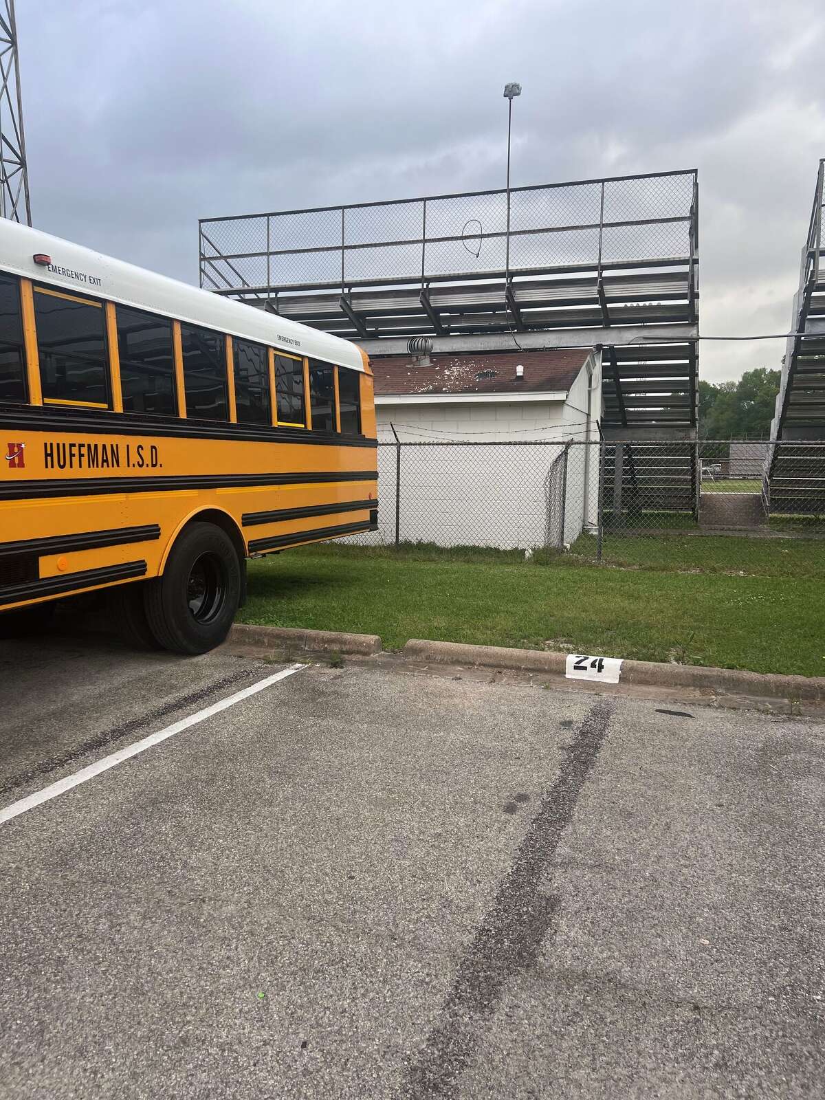 Man trespassing on Huffman school property arrested, stunned, cops say