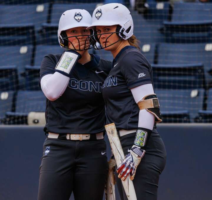 UConn softball's freshman twin sisters find early success
