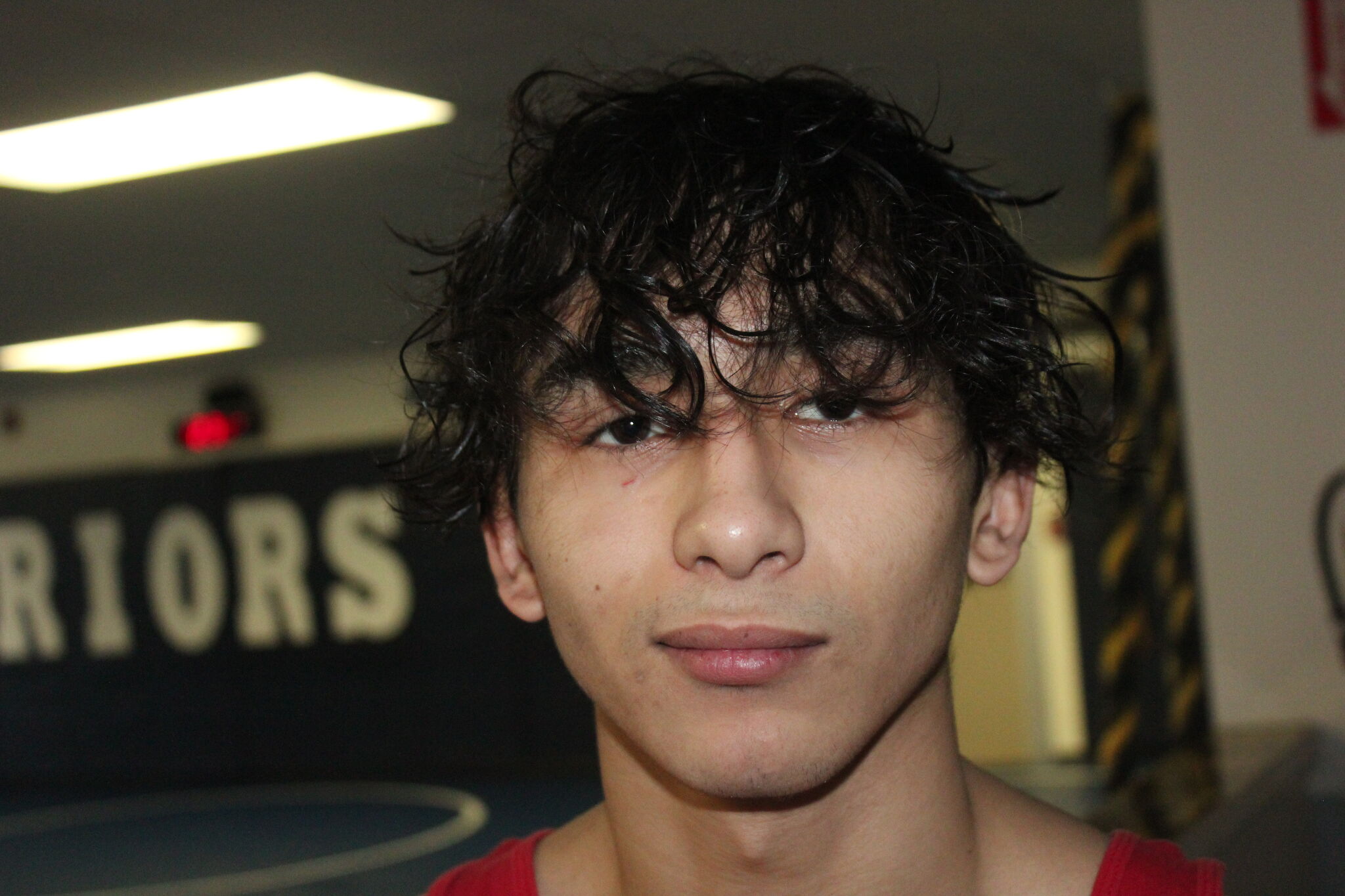 Lucas was a state qualifier for Warriors