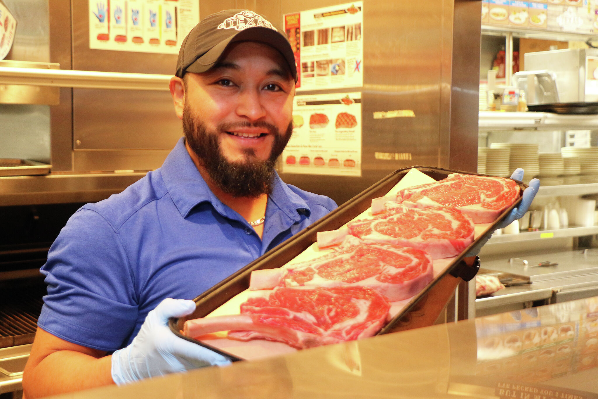 Humble man ranks among Texas Roadhouse's top meat cutters in the U.S.