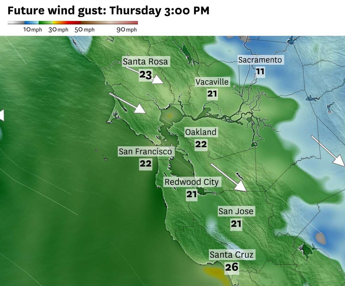 Bay Area weather: Chance of light rain amid atmospheric faucet