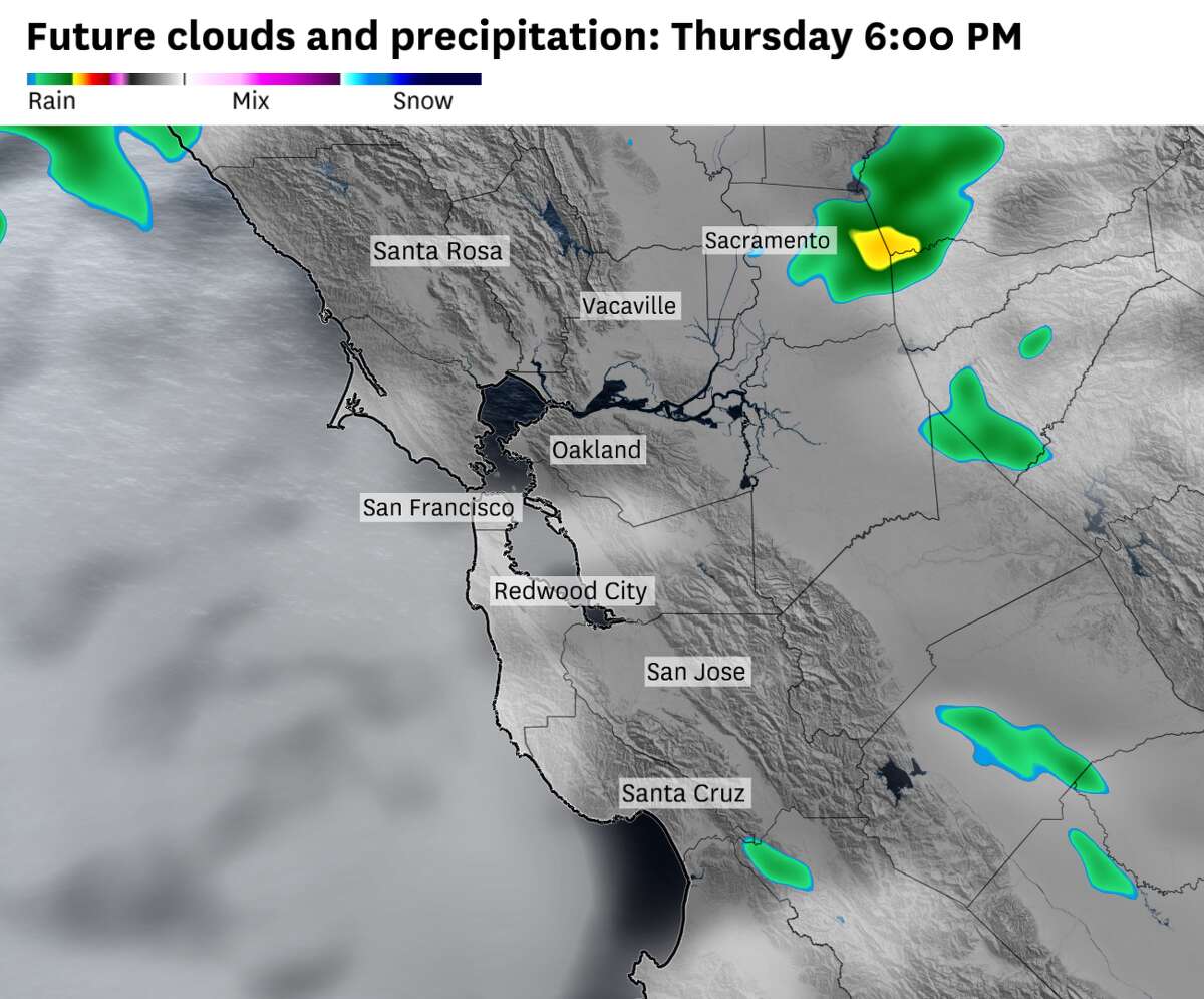Bay Area weather: Chance of light rain amid atmospheric faucet