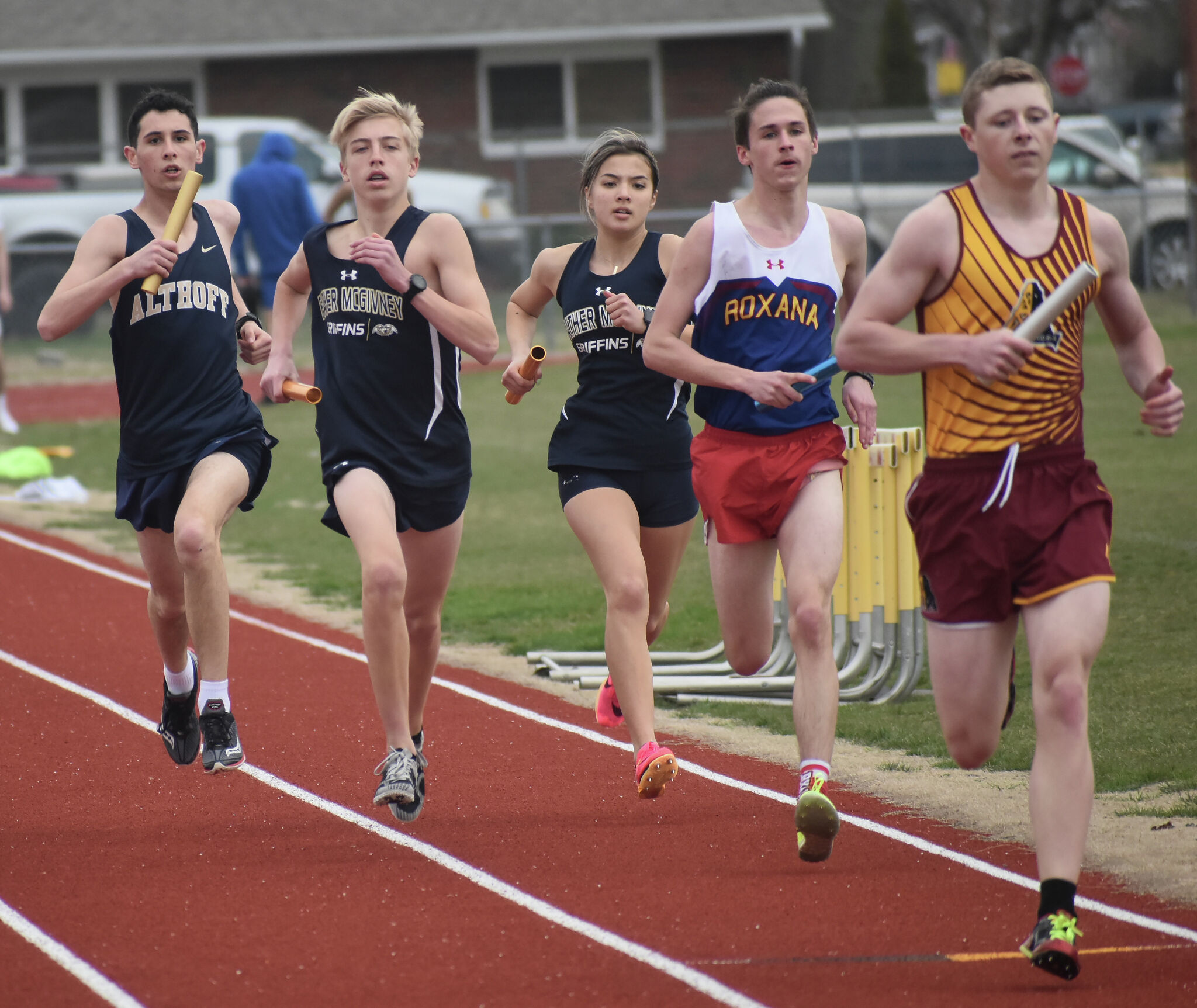Father McGivney track opens outdoor season