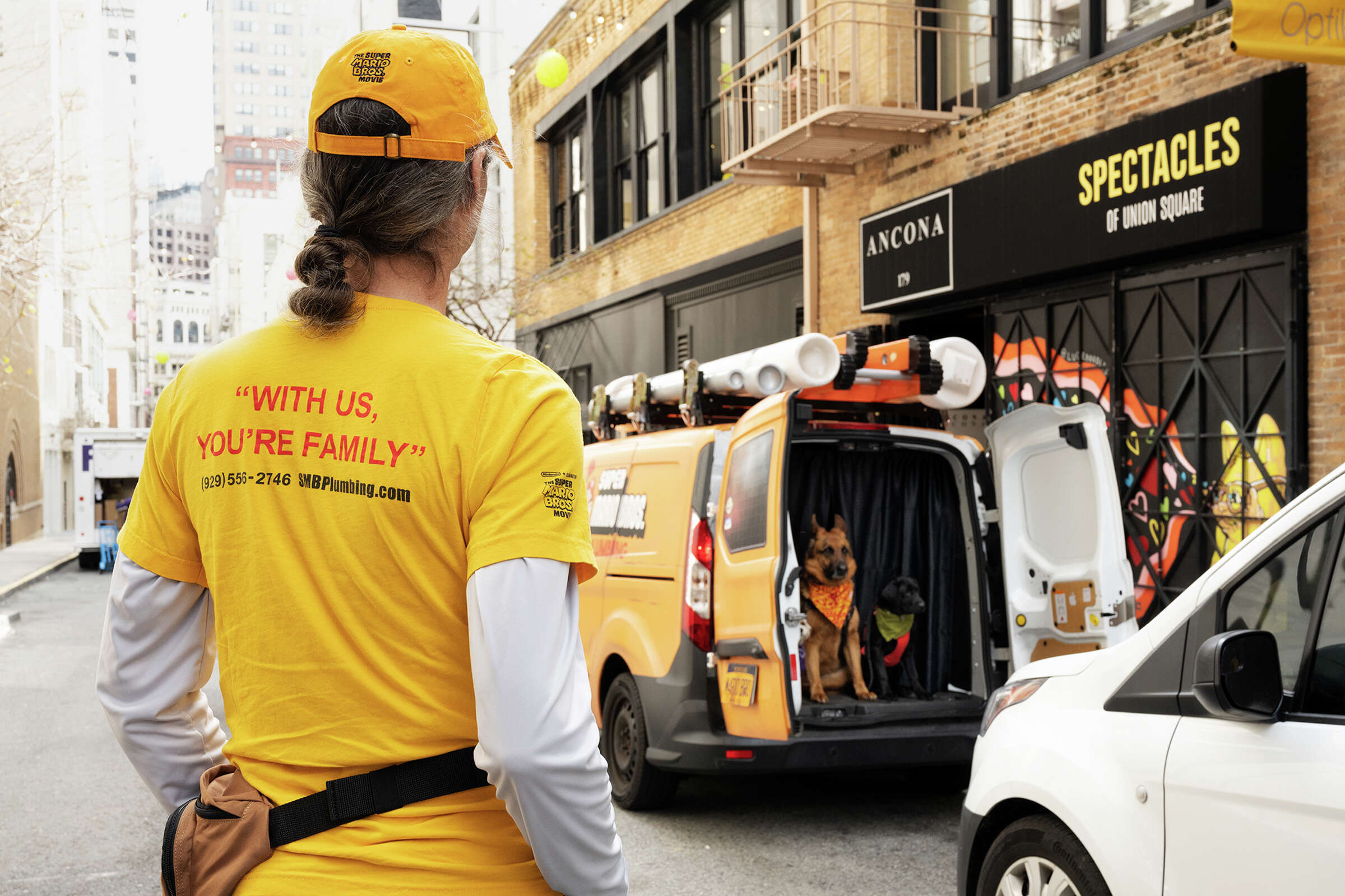 Super Mario Bros. van spotted in San Francisco