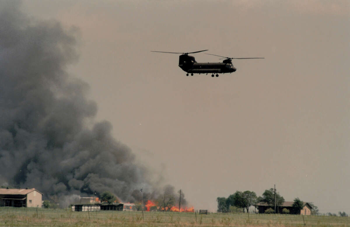 On the anniversary of the Waco siege, Trump chooses to hold a rally