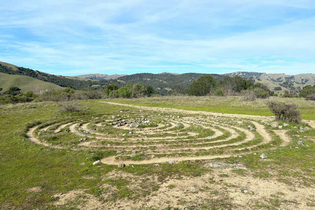 I followed a rumor and hiked to a hidden Bay Area labyrinth
