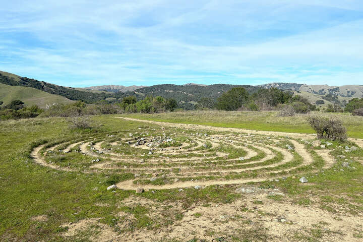 I followed a rumor and hiked to a hidden Bay Area labyrinth