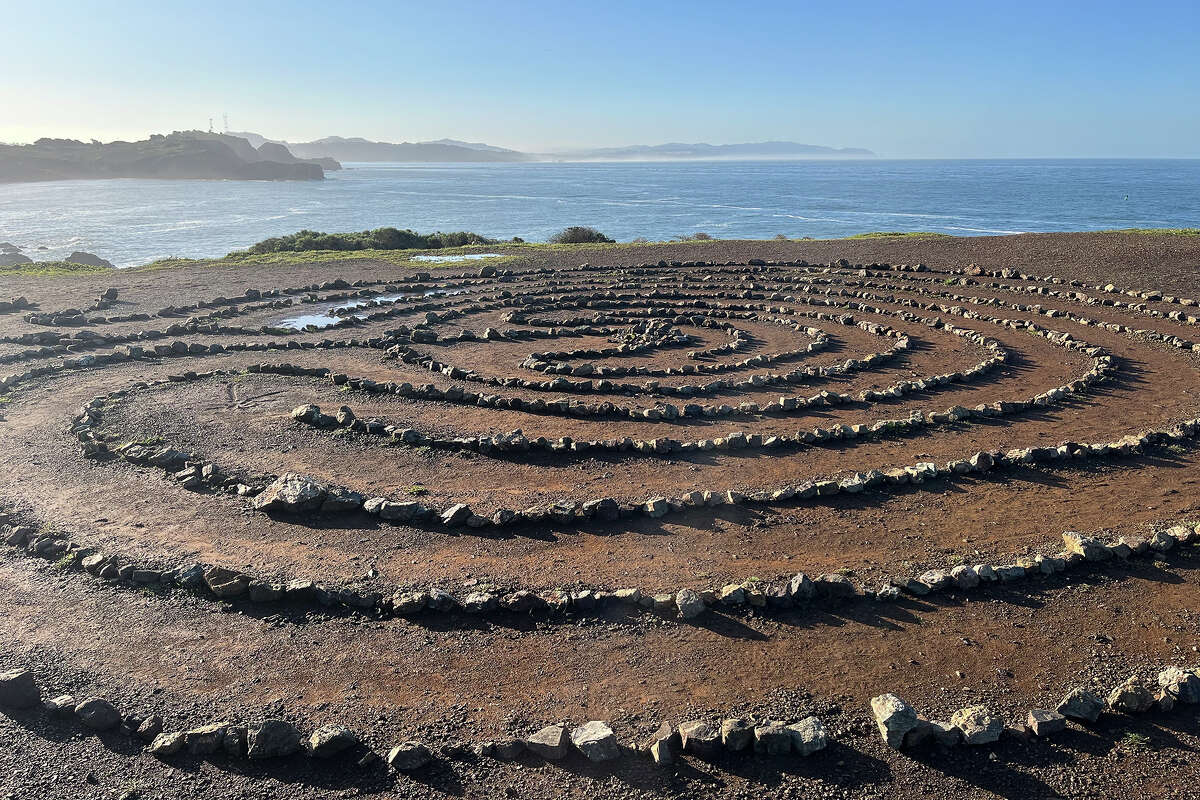 I followed a rumor and hiked to a hidden Bay Area labyrinth