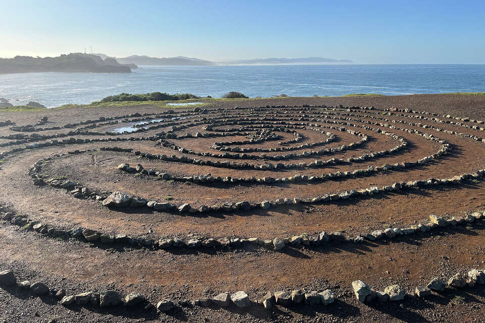 I followed a rumor and hiked to a hidden Bay Area labyrinth