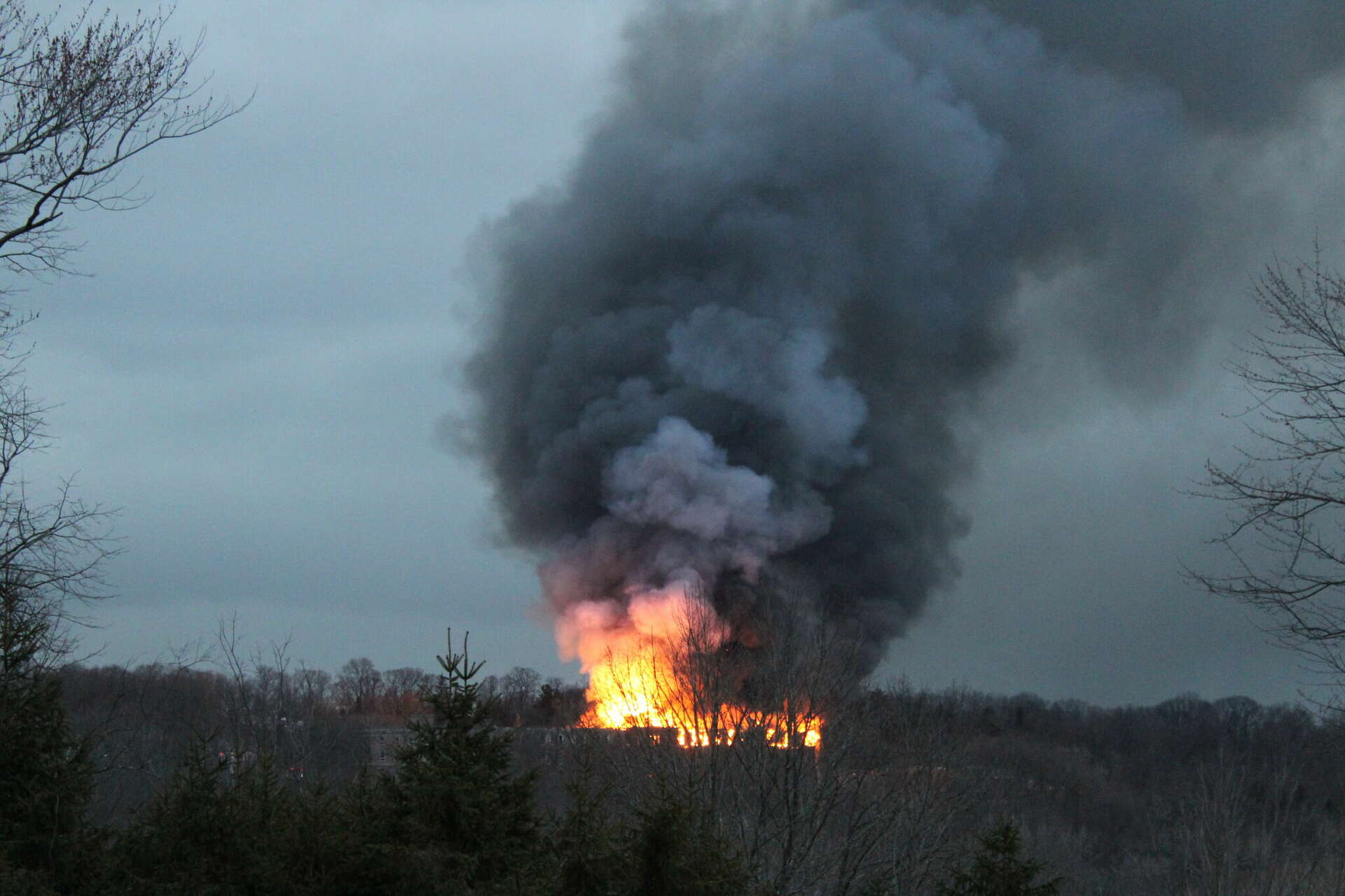 Massive fire guts old Doane Stuart campus in Albany