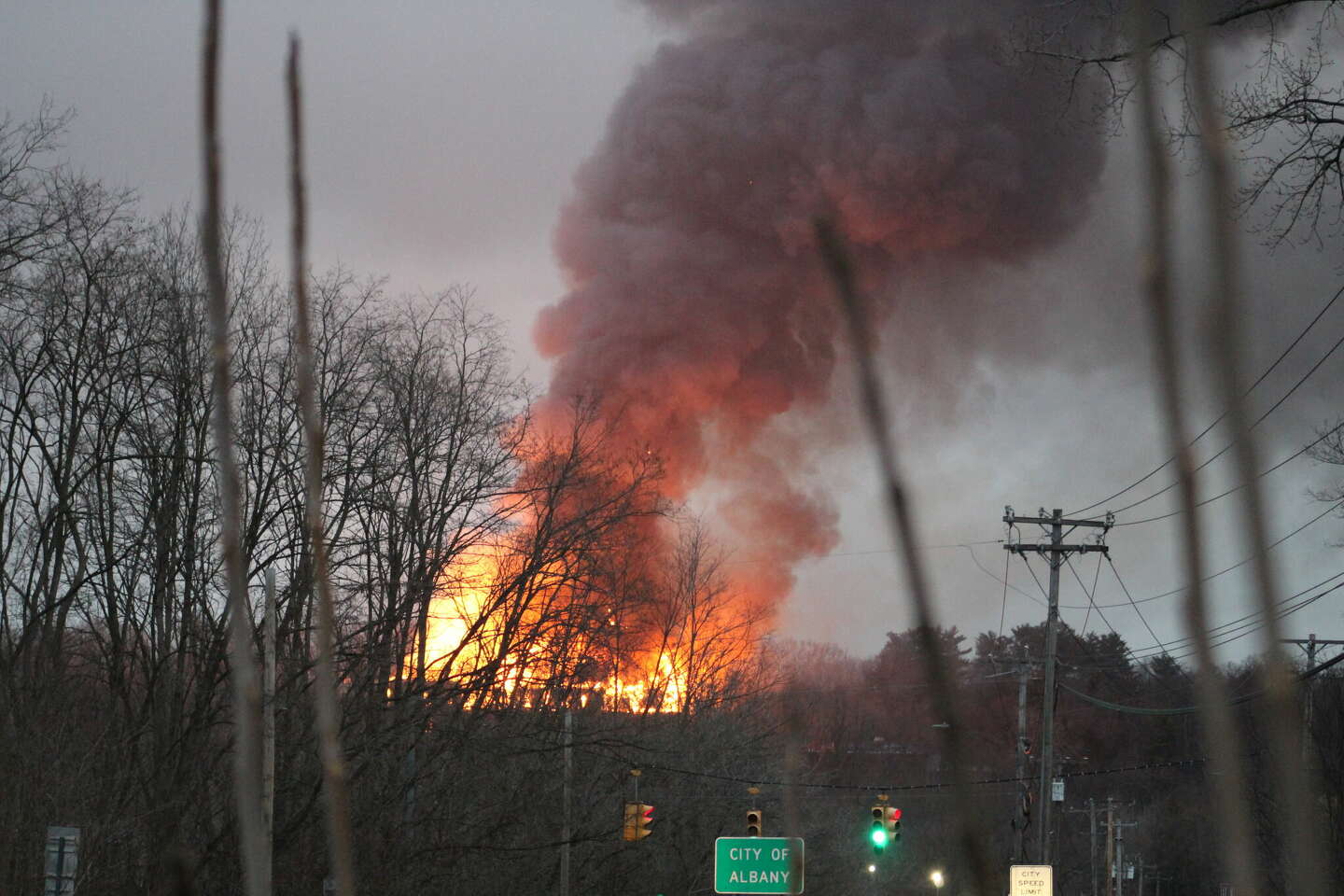 Massive fire guts old Doane Stuart campus in Albany