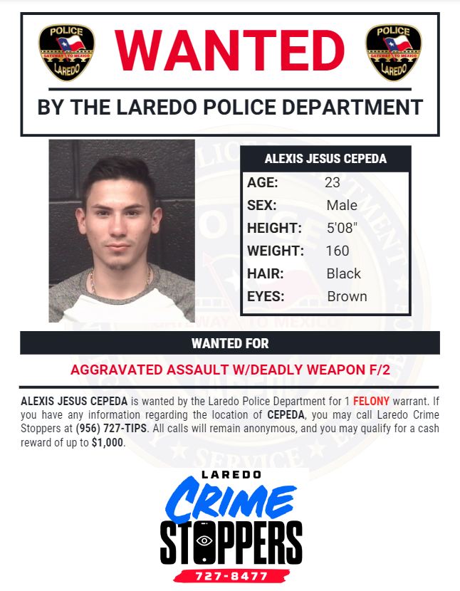 Crime Stoppers' Most Wanted sought for assault with deadly weapon