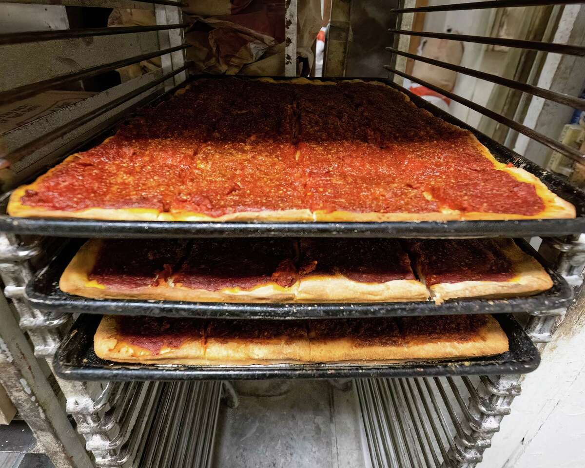 Perreca's tomato pie in Schenectady comes from Naples family recipe