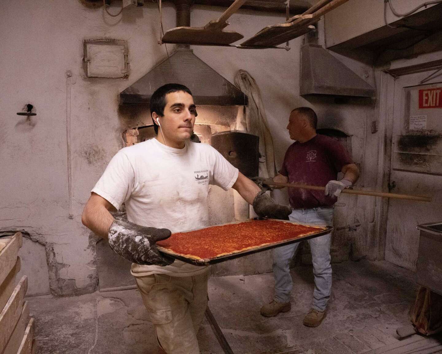 Perreca's tomato pie in Schenectady comes from Naples family recipe