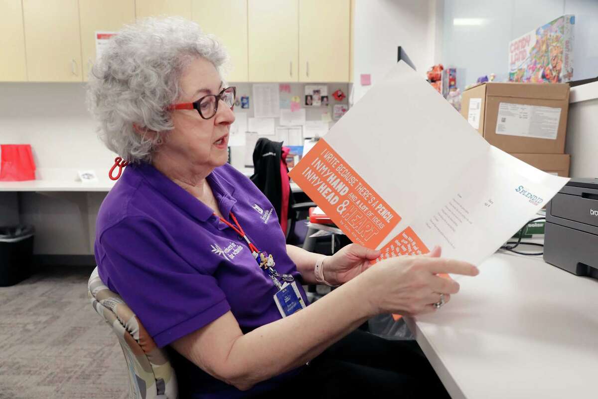 Woodlands poet helps sick children express themselves through writing