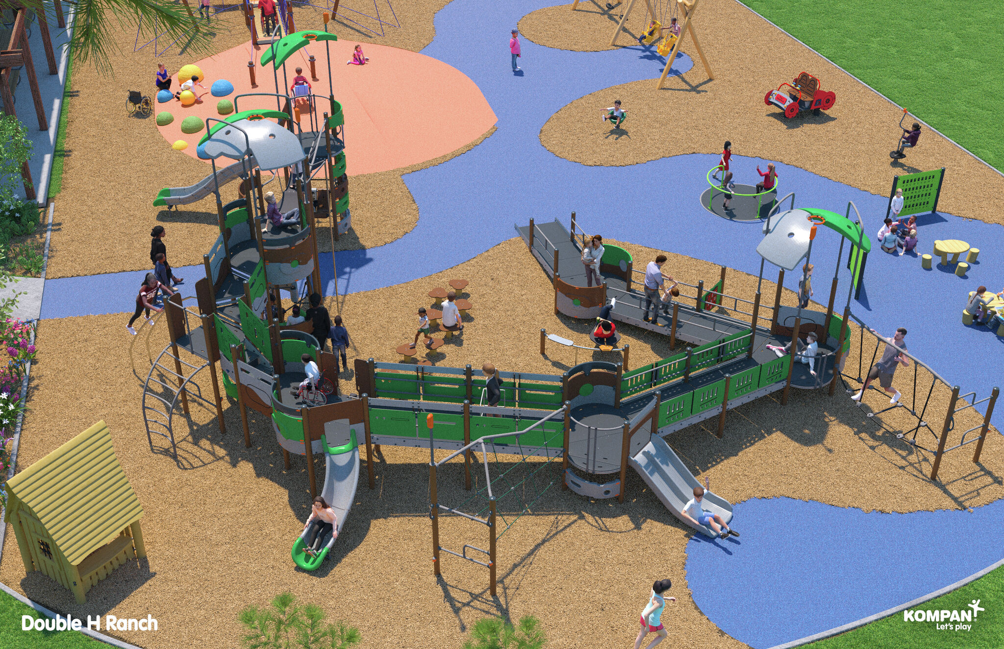 Double H Ranch projects include lodge, theater, playground