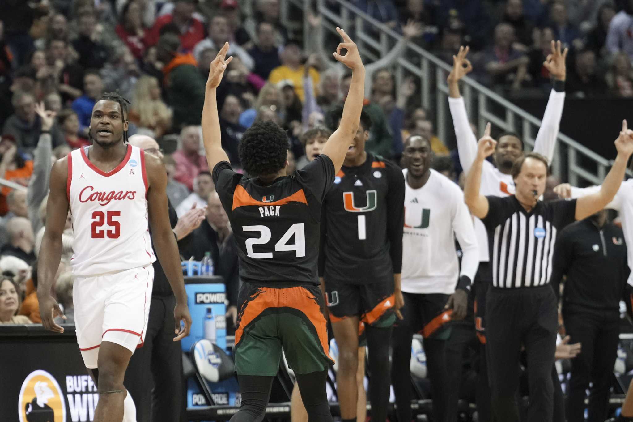 NCAA Tournament: Houston isn't tough enough in loss to Miami