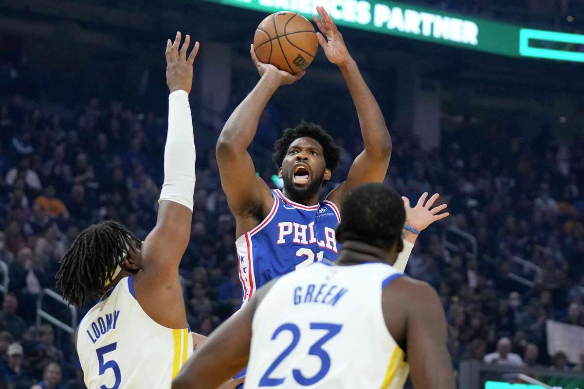 Jordan Poole, Steph Curry help Warriors overcome Joe Embiid's big game