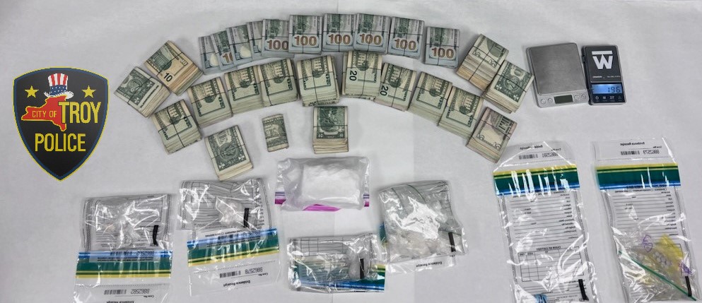 Search warrant uncovers drug stash in Troy