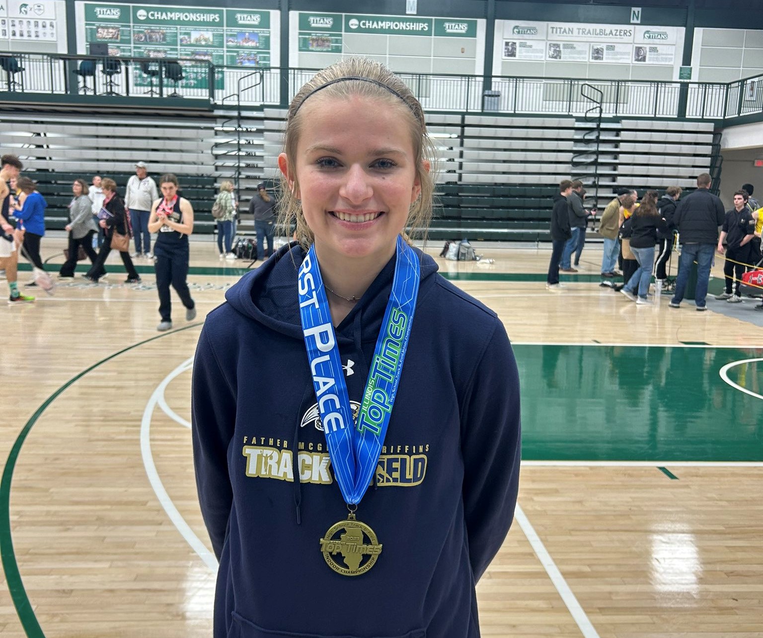 MEDAL HAUL: Griffins win six state medals, including Elena Rybak's sta