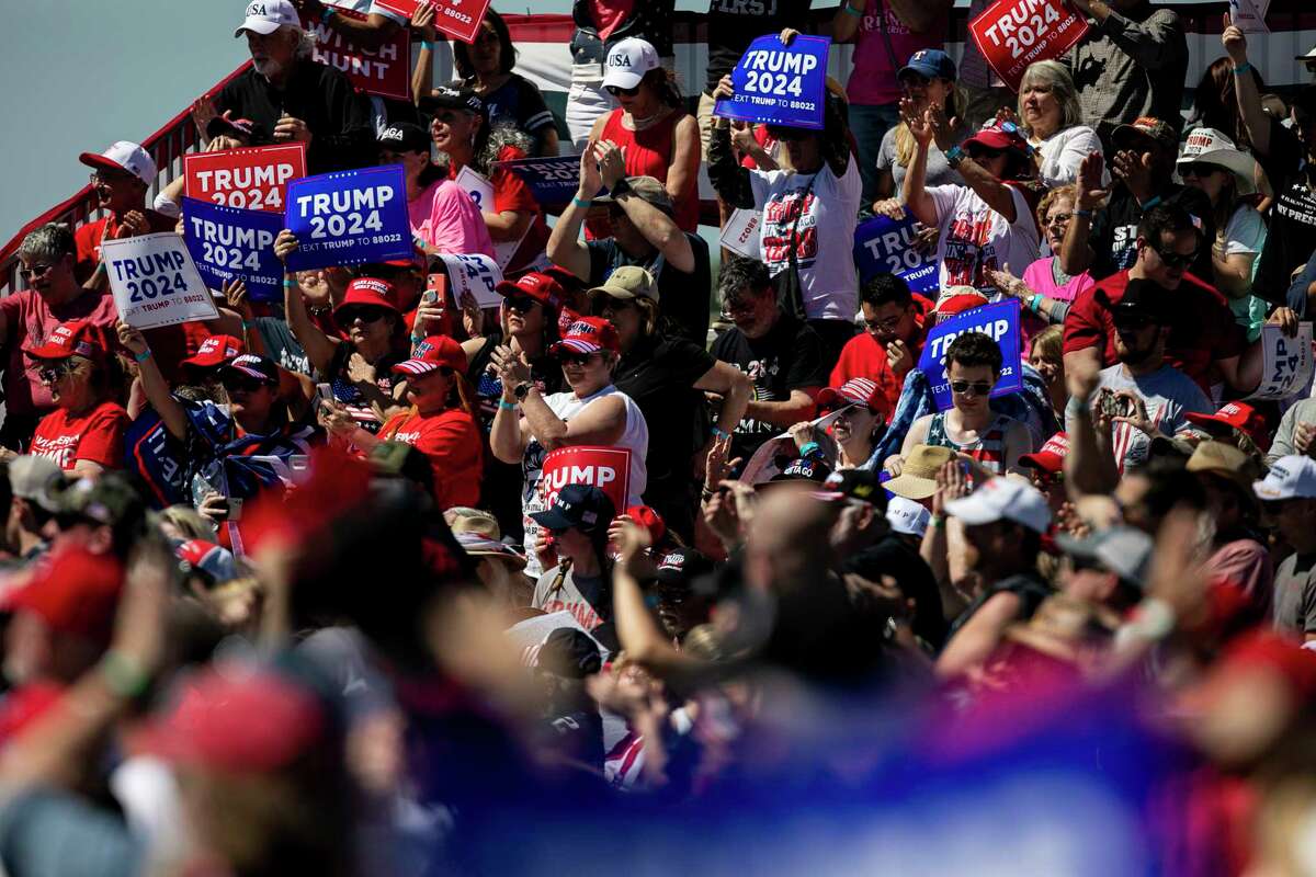 Trump at Waco rally: ‘When they go after me, they go after you.’