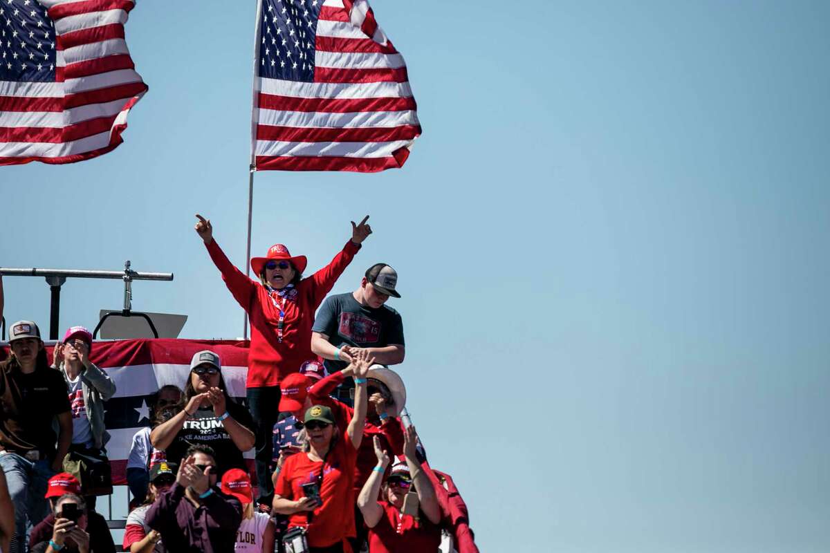 Trump at Waco rally: ‘When they go after me, they go after you.’