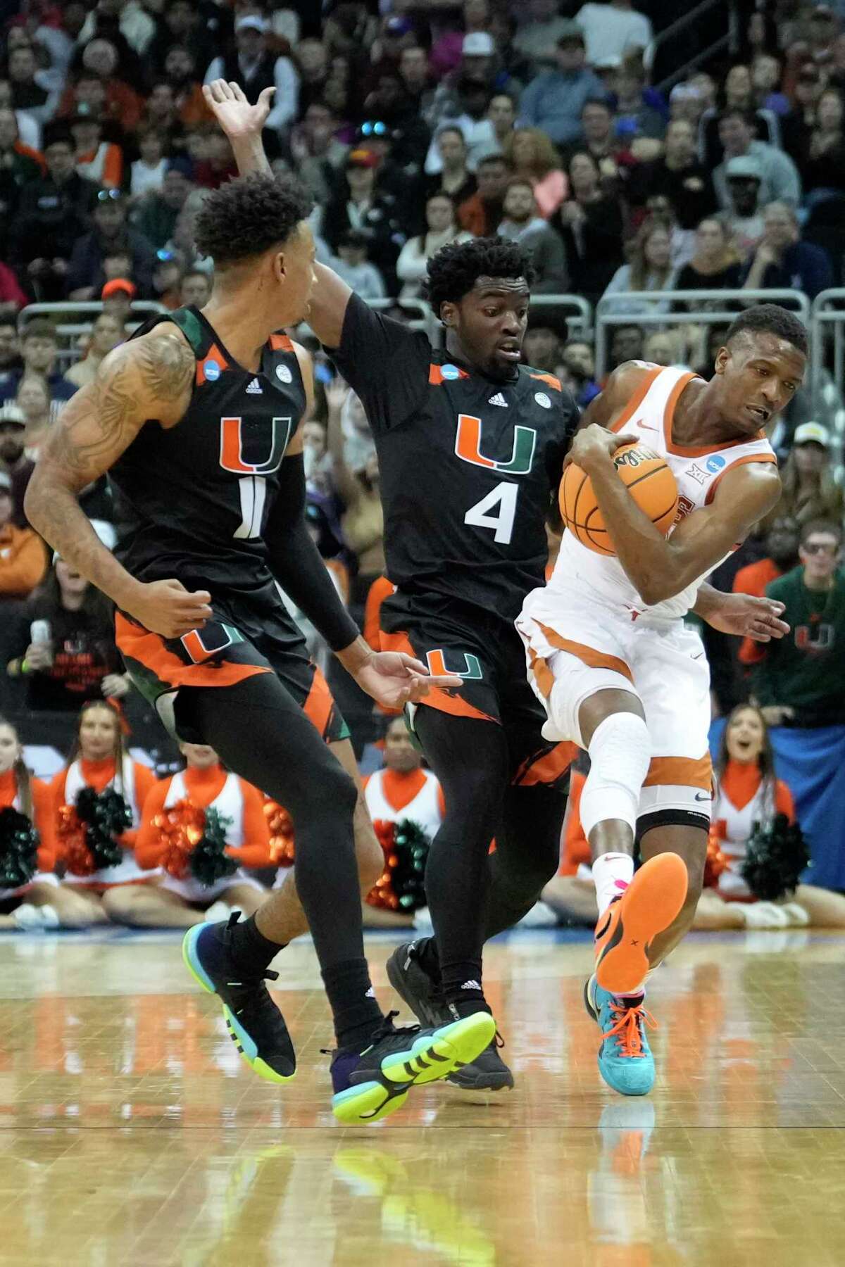 NCAA Tournament: Texas was in control against Miami until it wasn't