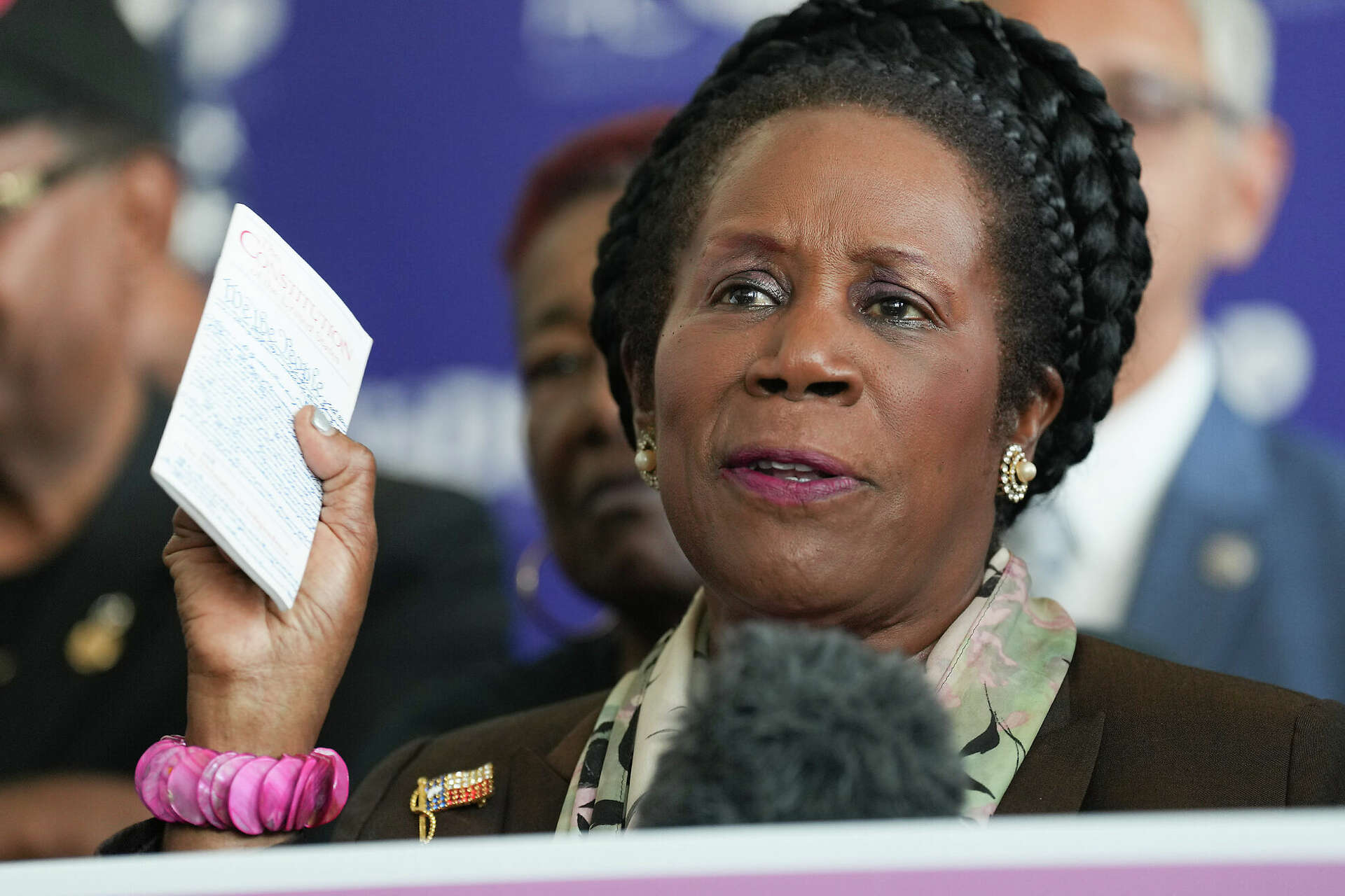 Sheila Jackson Lee announces bid for mayor of Houston