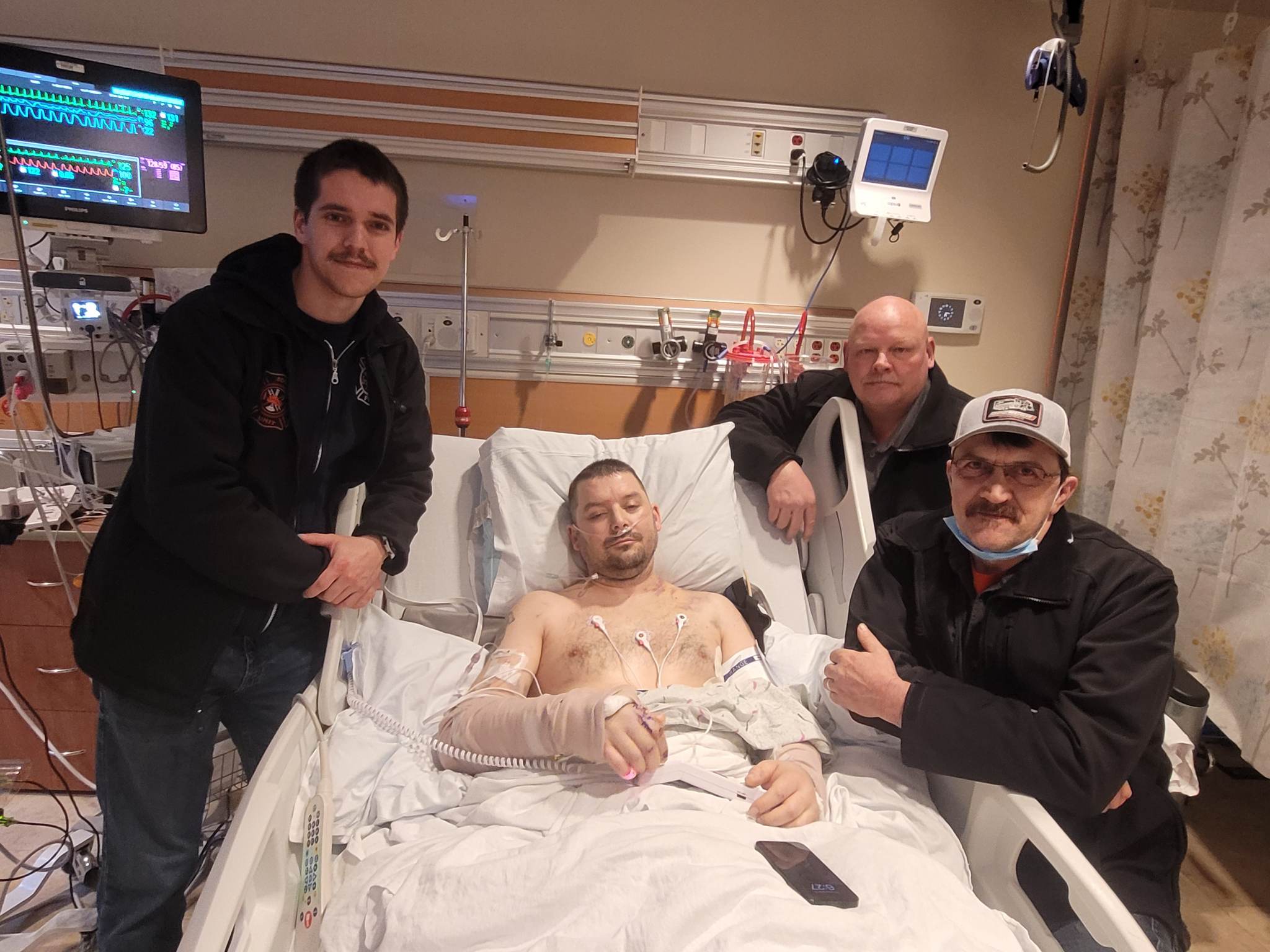 Lake County firefighter Donald 'DJ' Schaub seeks community support