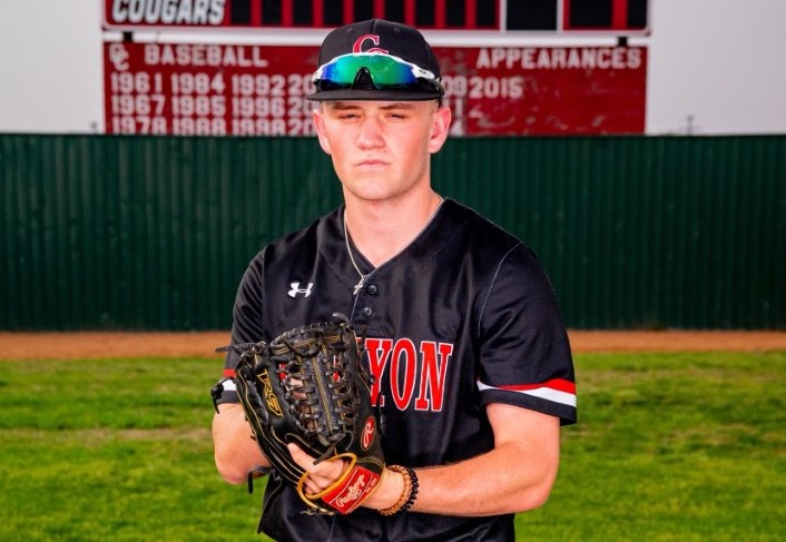 Baseball: Canyon's Bron Farr selected as E-N Player of the Week