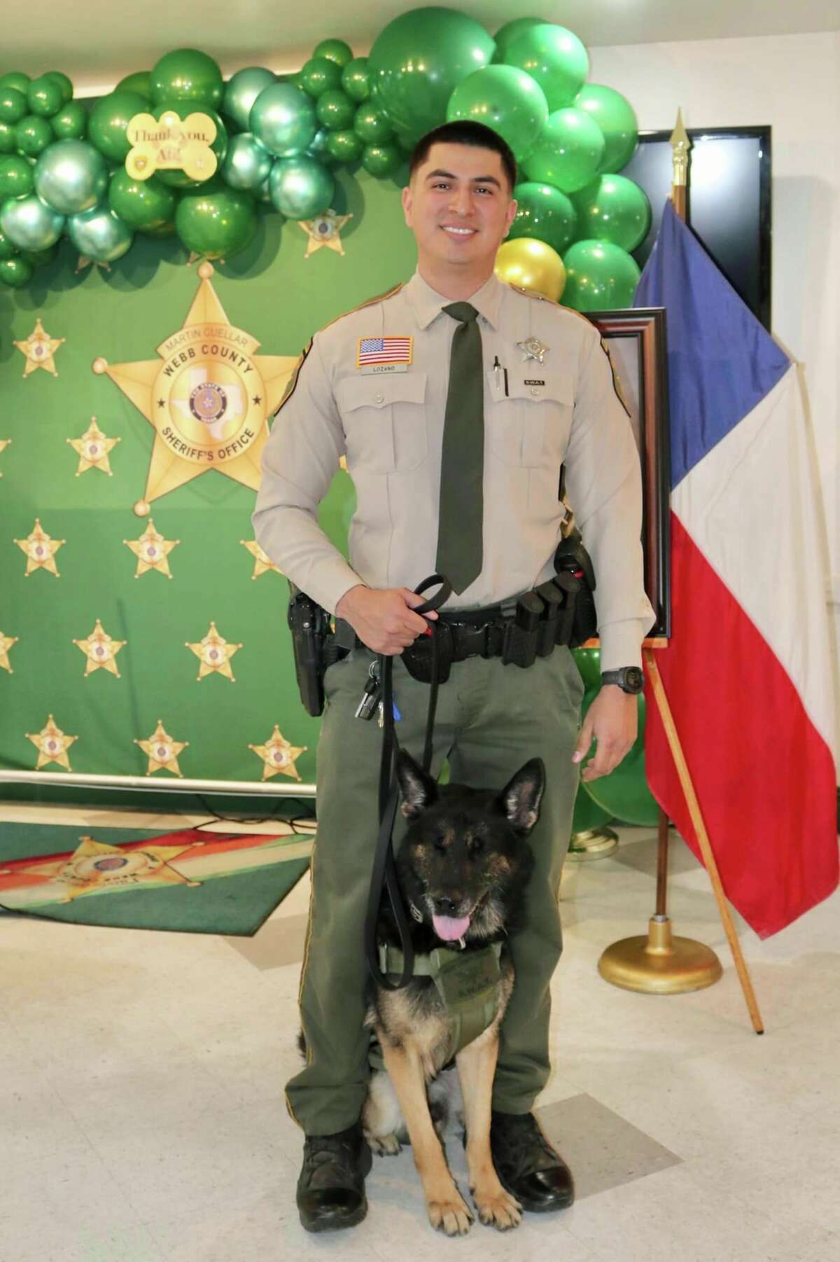 Sheriff's Office K-9 Officer Ati retires after 7 years of service