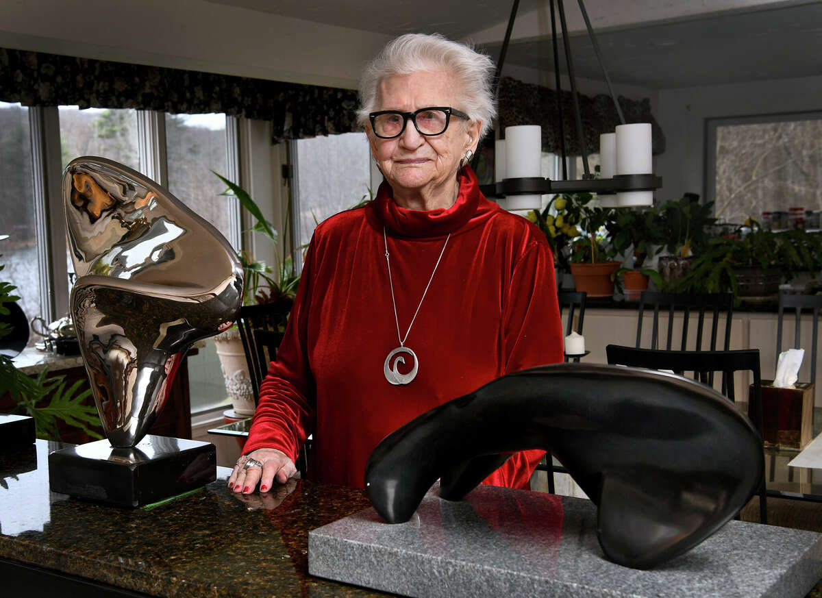 At almost 100, CT psychotherapist-turned-artist showcases work