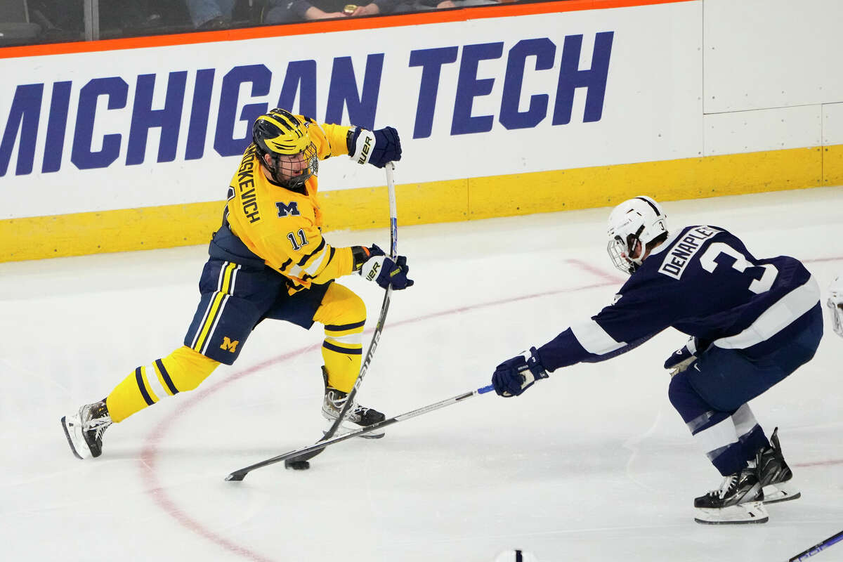 Sandy Hook's Samoskevich sends Michigan to Frozen Four