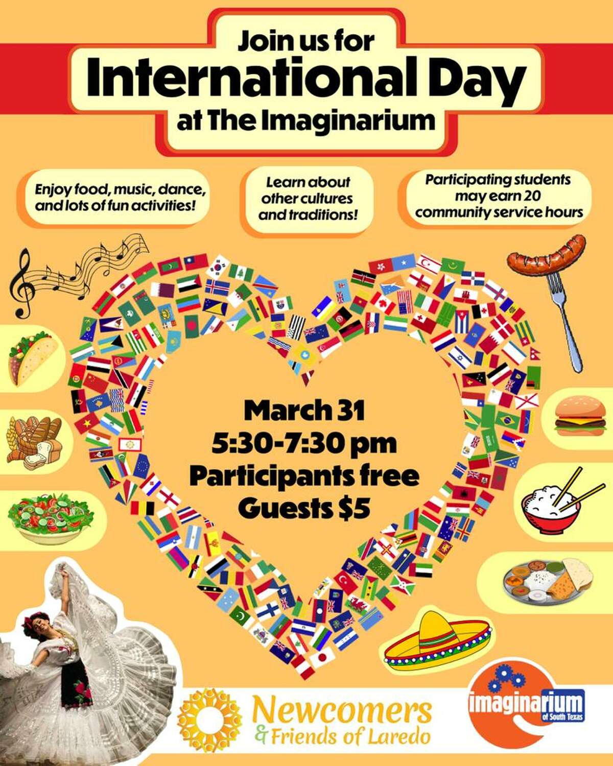 Laredo Newcomers club to host International Day at Imaginarium